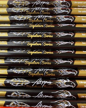#2 Pat Norris Signature Carbon Arrow Shafts & INSERTS, POINTS PIN NOCK ...
