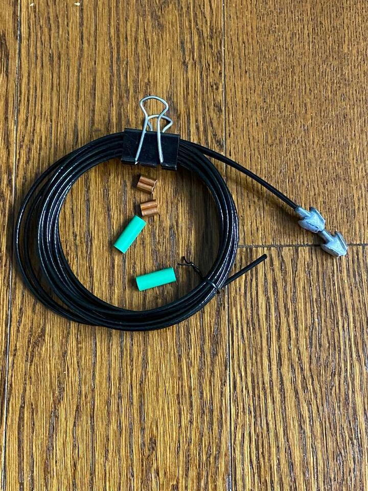 Double Teardrop Metal Cables 2 each 79 inches long – Pat Norris Archery